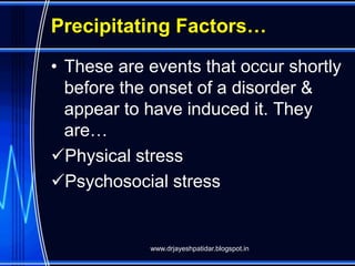 Etiology biopsychosocial factors | PPSX