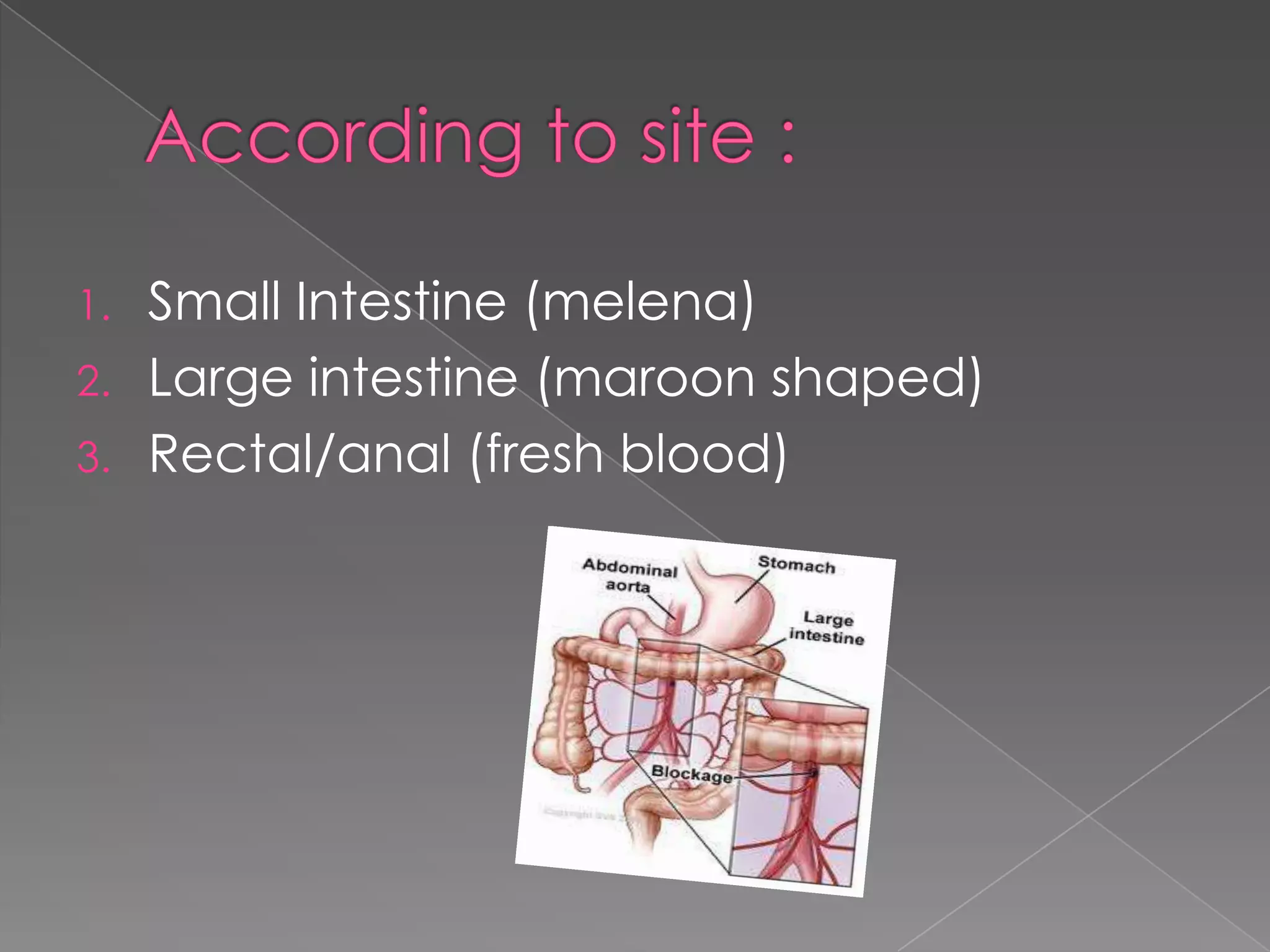 Etiology Bleeding Per Rectum | PPTX