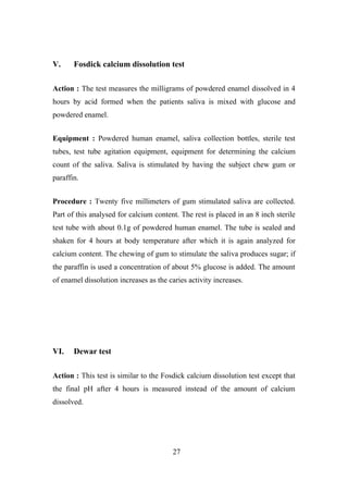 Etiology of dental caries | DOC