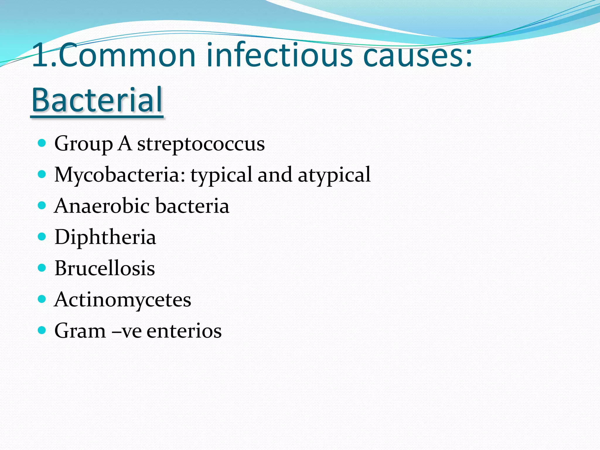 Etiology of lymphadenopathy | PPTX