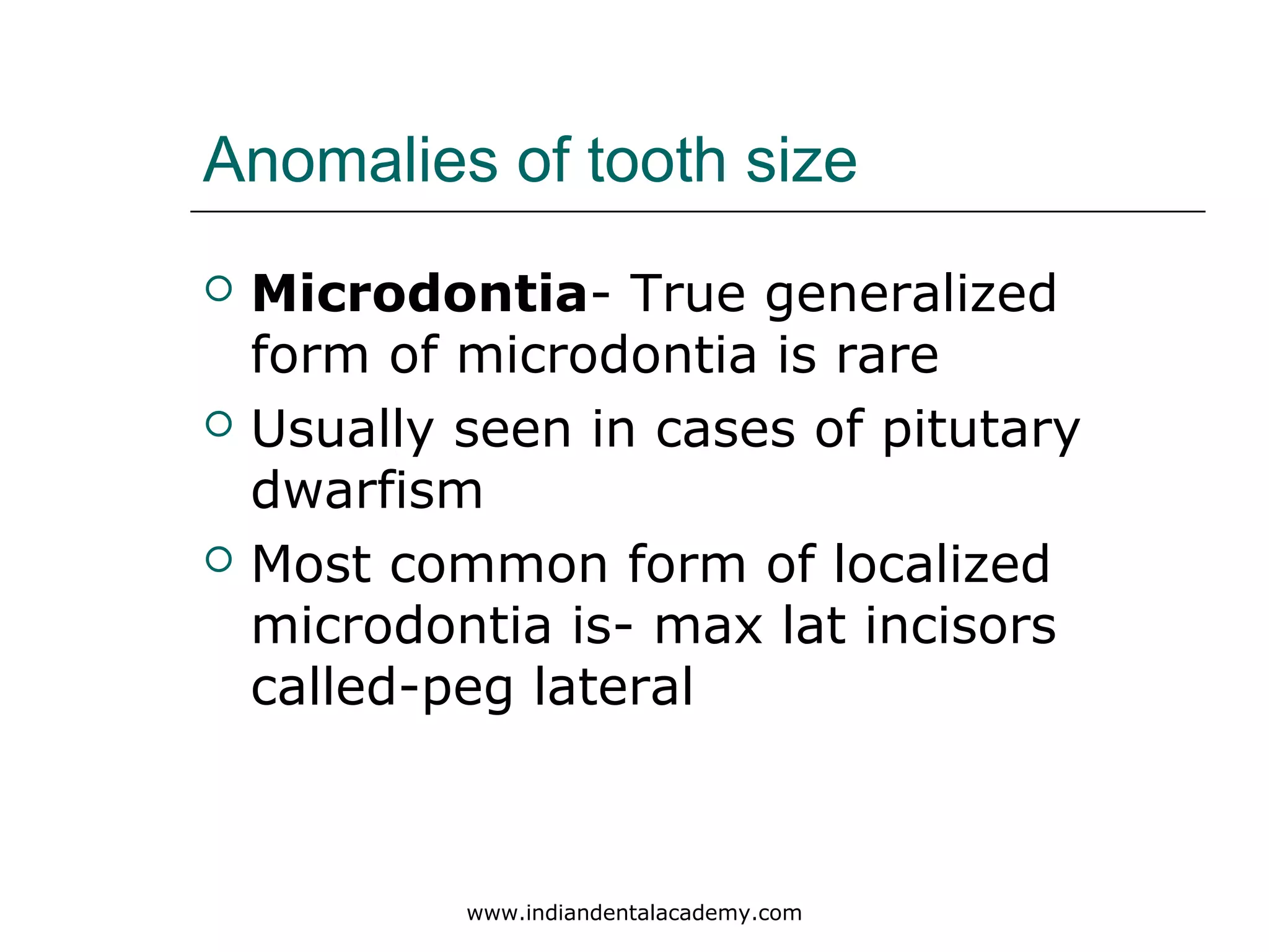 Etiology of malocclusion /certified fixed orthodontic courses by Indian ...