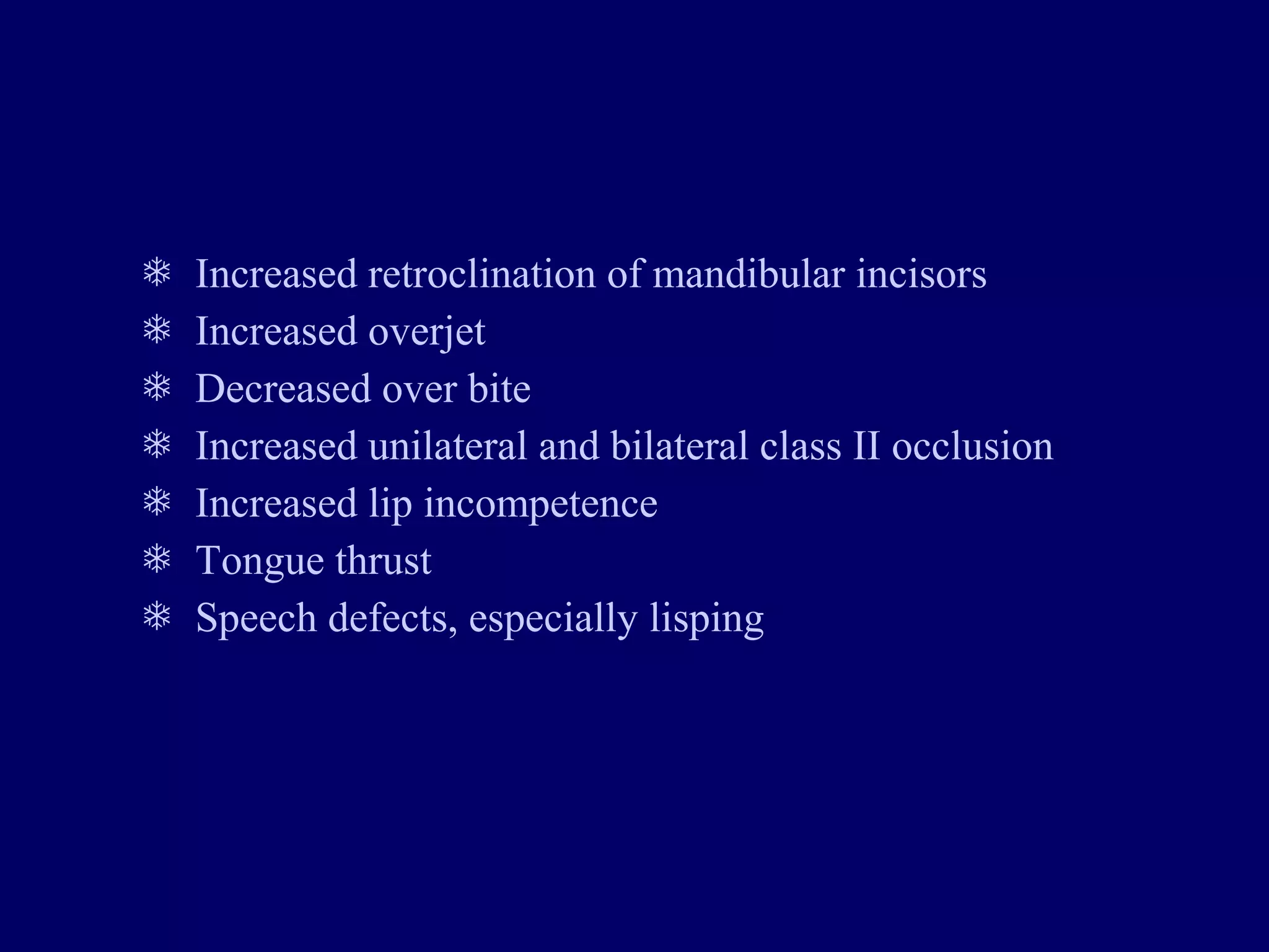 Etiology of malocclusion | PPT