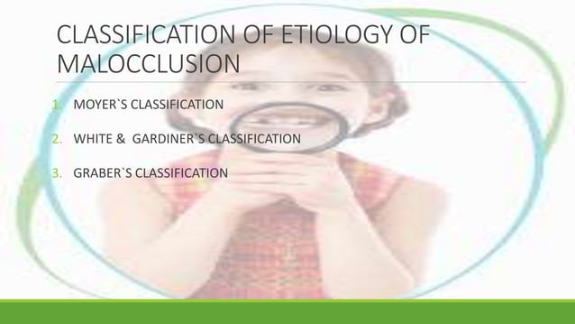 Etiology of malocclusion | PPT