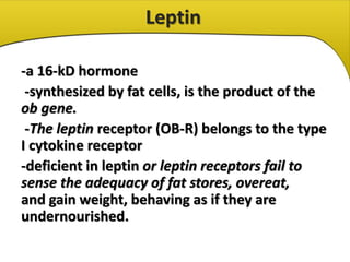 Etiology of obesity | PPTX