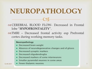 Etiology of schizophrenia | PPTX