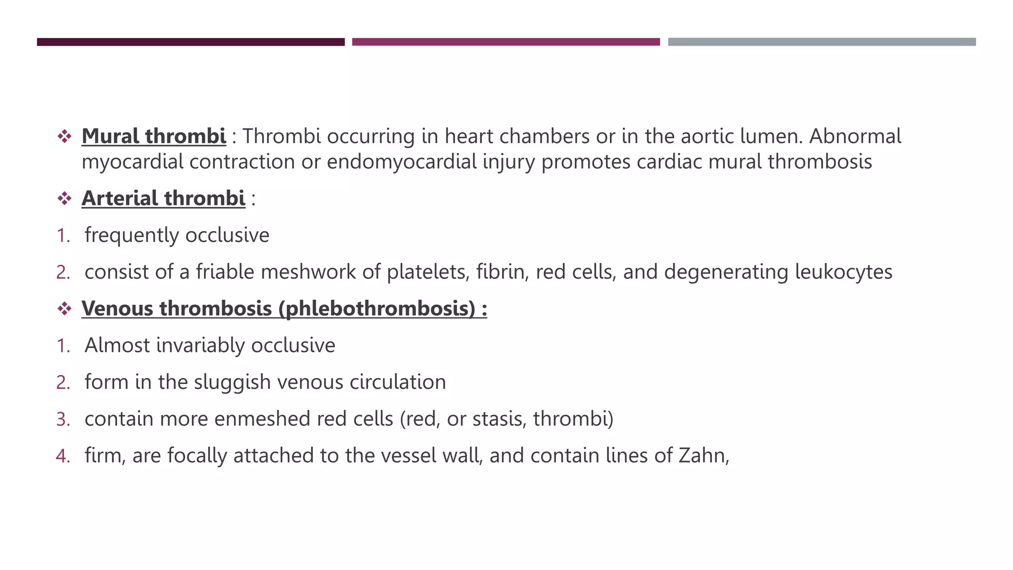 Etiology, pathogenesis & Morphology of thrombosis.pptx
