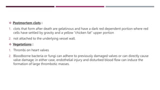 Etiology, pathogenesis & Morphology of thrombosis.pptx