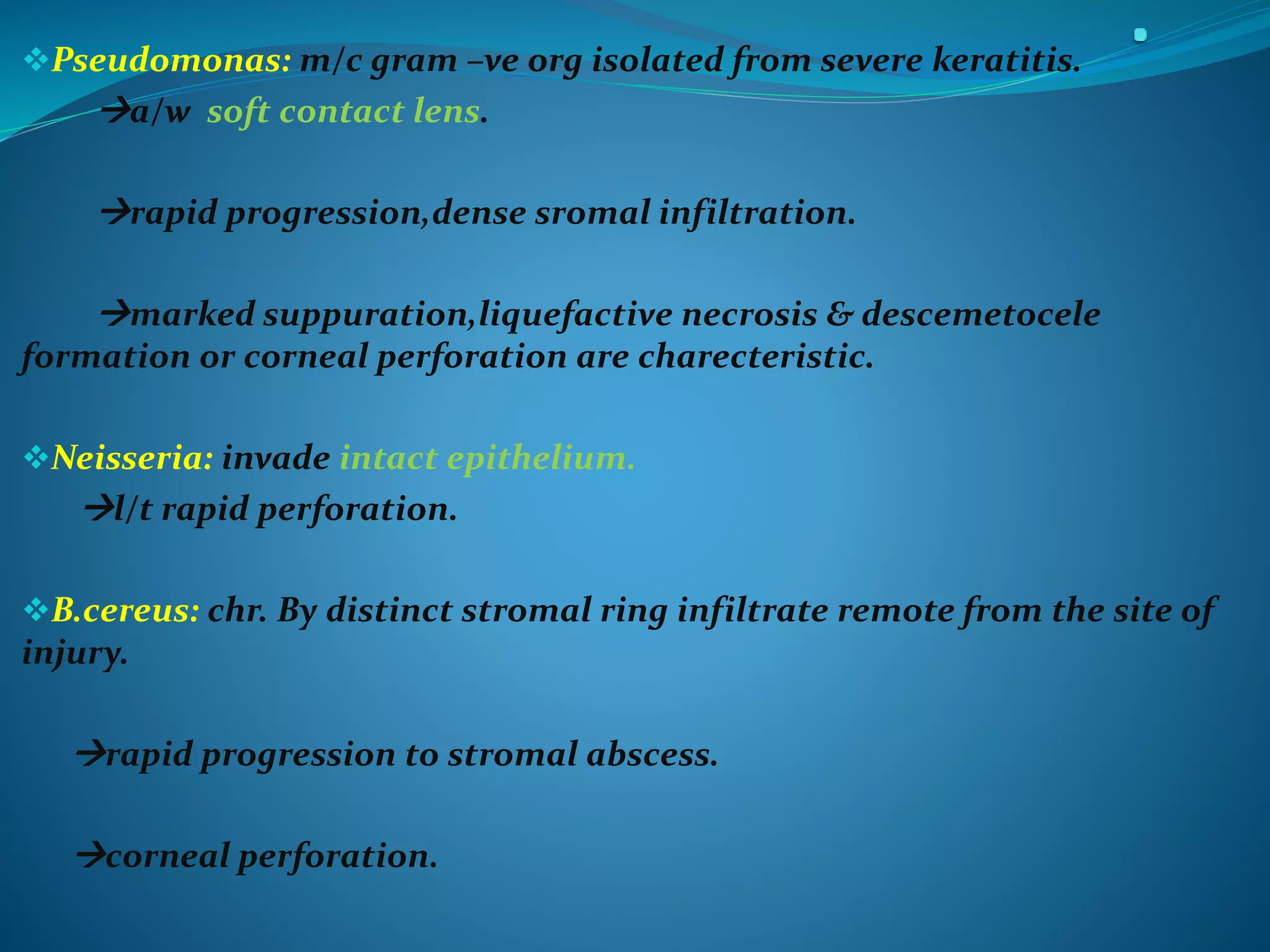 ETIOLOGY, PATHOLOGY AND PATHOGENESIS OF CORNEAL ULCER | PPTX