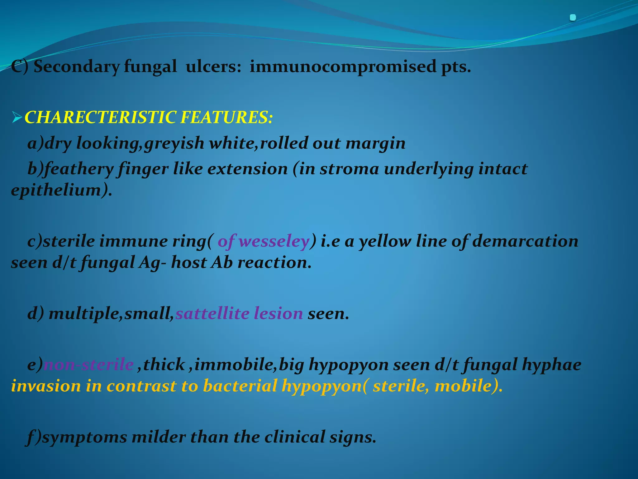 ETIOLOGY, PATHOLOGY AND PATHOGENESIS OF CORNEAL ULCER | PPTX