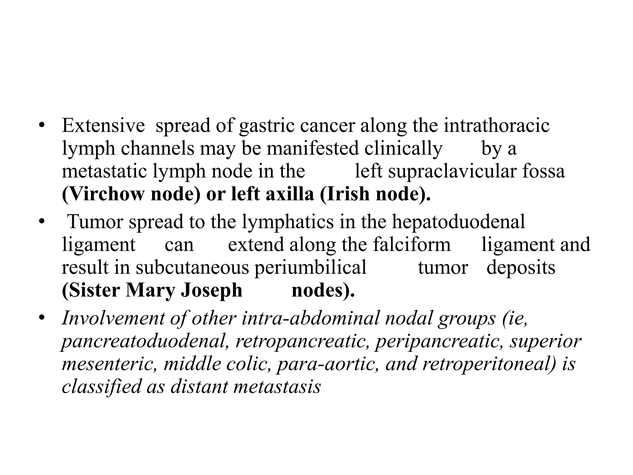 Etiopathogenesis and staging of gastric cancer | PPTX