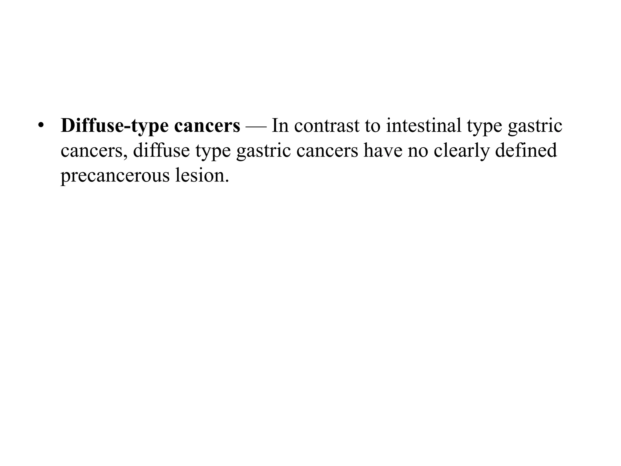 Etiopathogenesis and staging of gastric cancer | PPTX