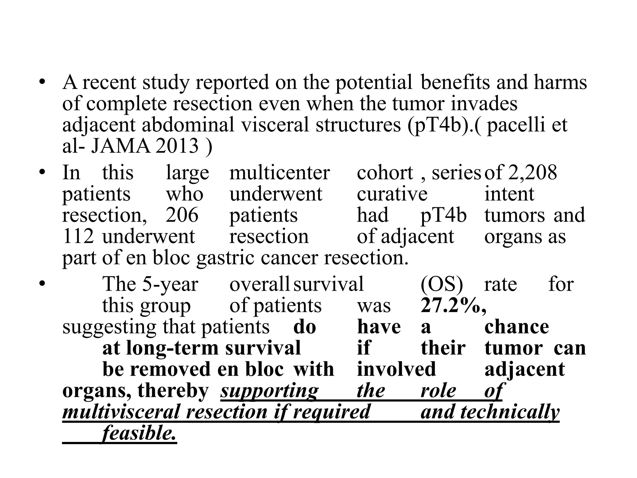 Etiopathogenesis and staging of gastric cancer | PPTX