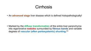 Etiopathogenesis Cirrhosis of Liver | PPTX