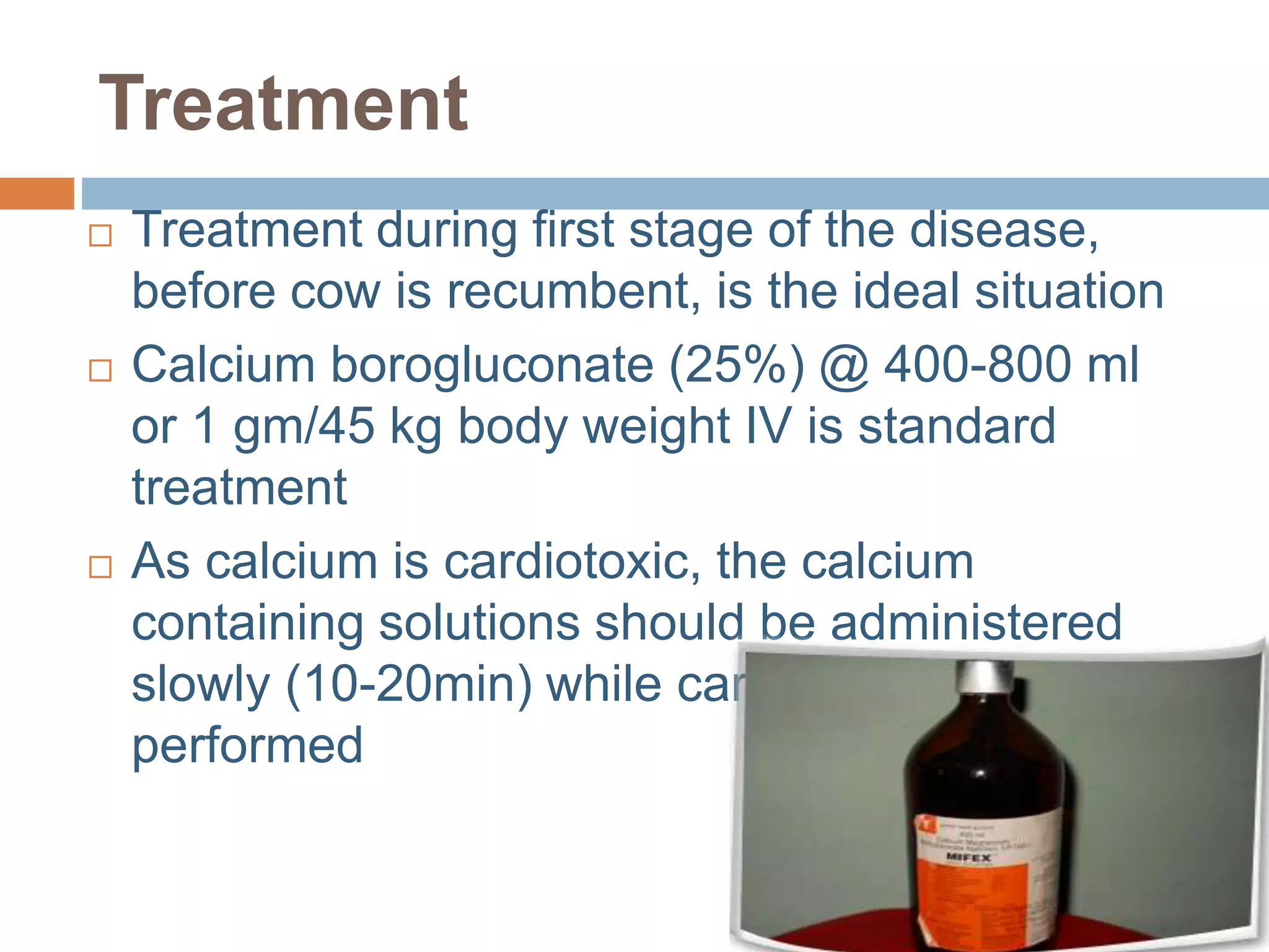 Etiopathogenesis, therapy, prevention and control of milk fever in ...