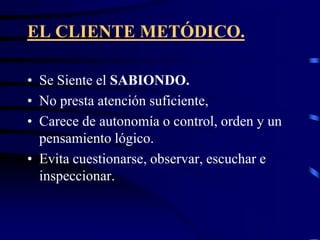 E:\Tipos De Clientes | PPTX