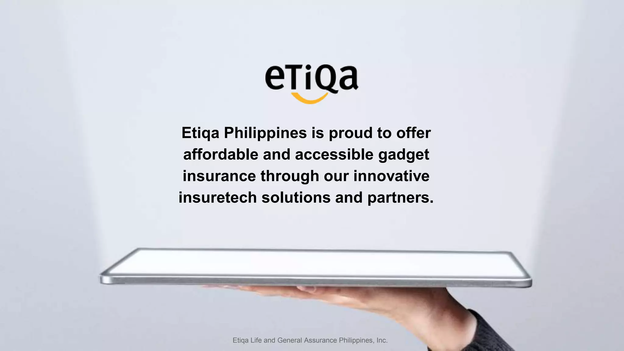 Etiqa Philippines - Insurer Innovation Award 2023 | PPTX