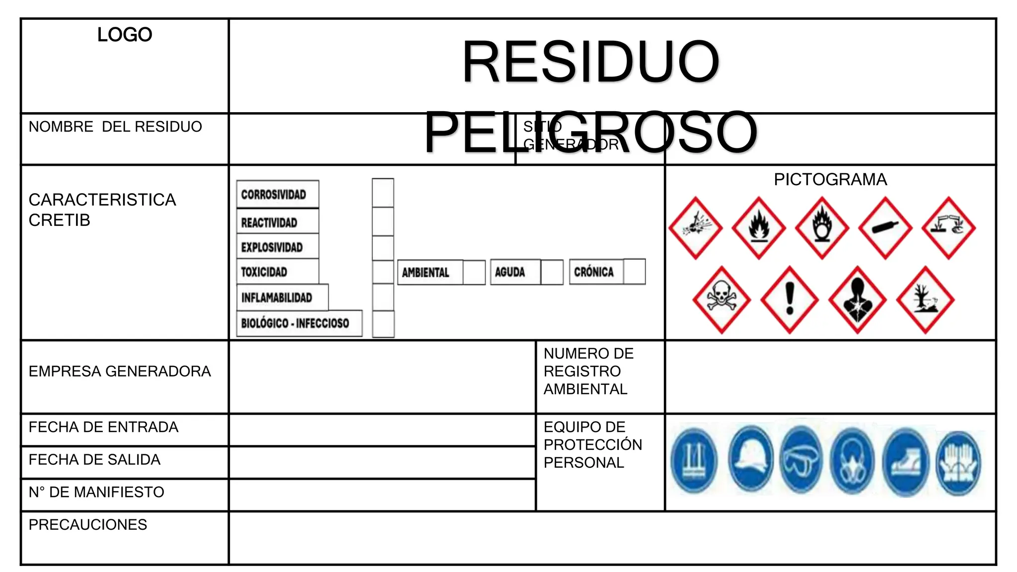ETIQUETA DE RESIDUO PELIGROSO PROPUESTA.pptx