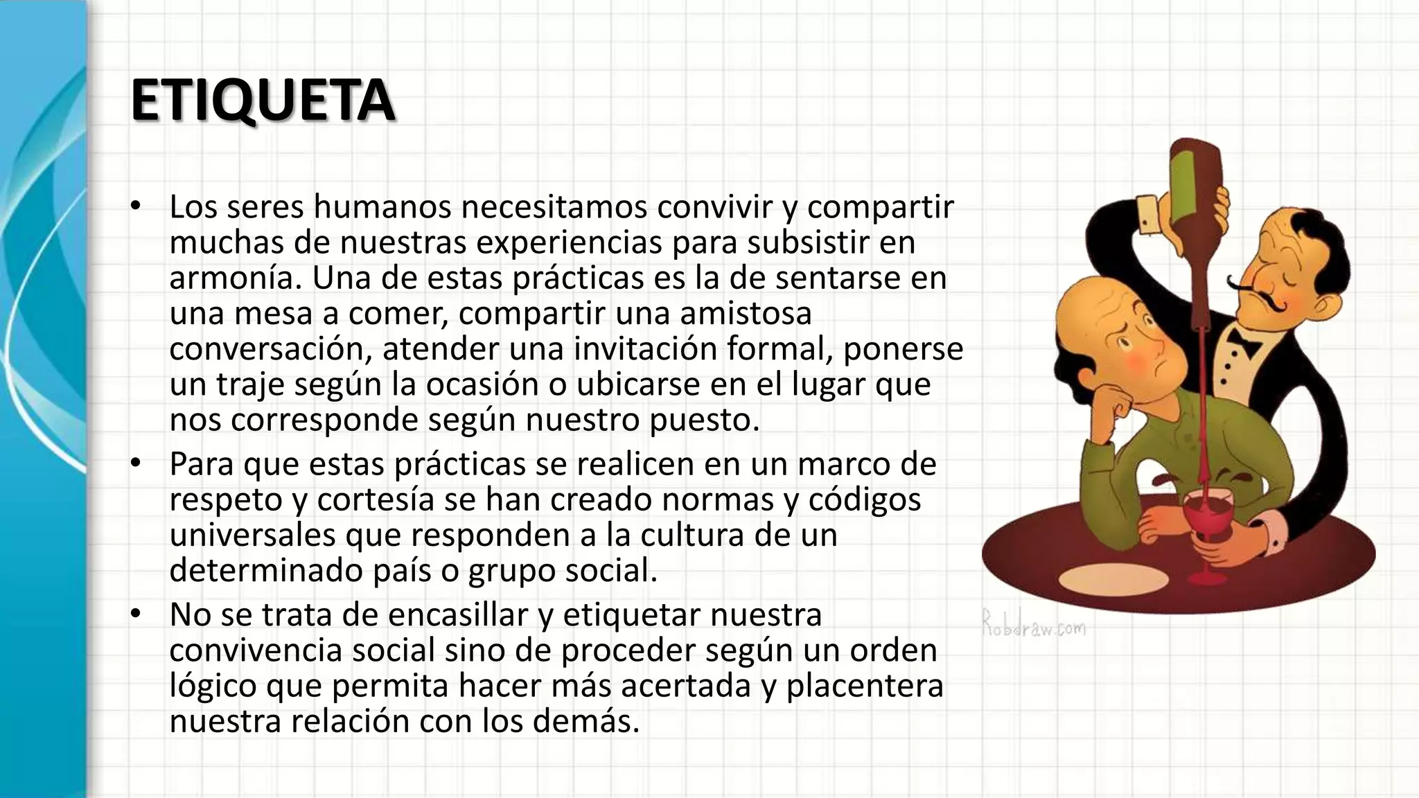 Etiqueta protocolo empresarial e imagen personal | PPT