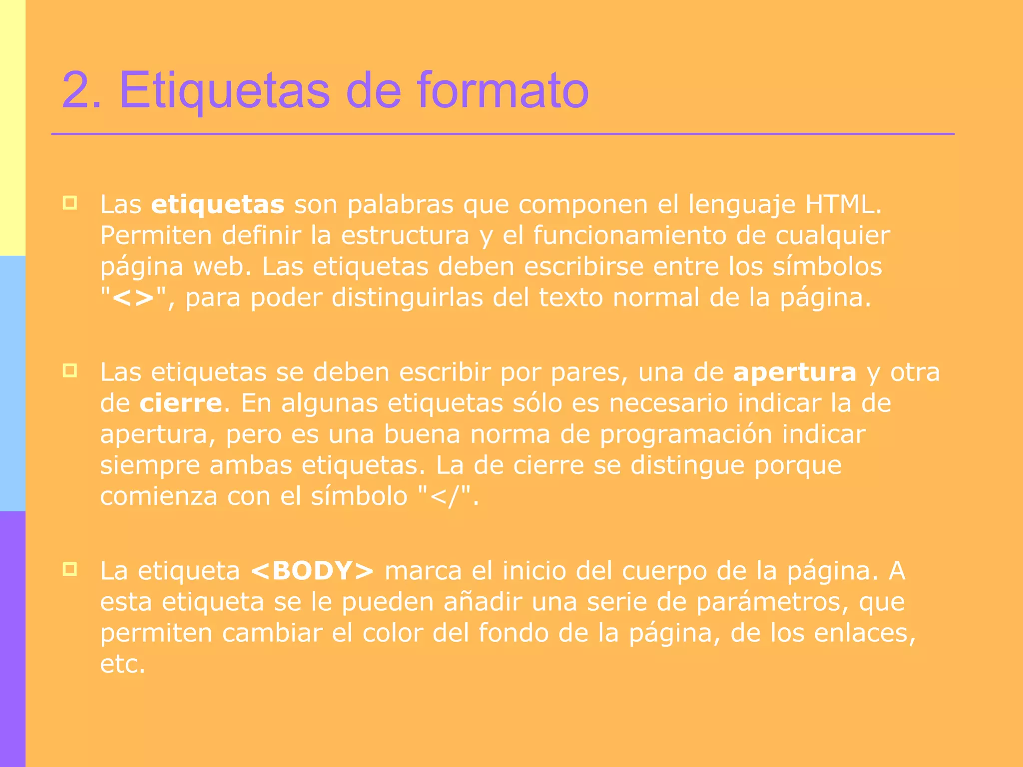 Etiquetas Html Udp | PPT