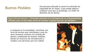 Etiqueta social | PPTX