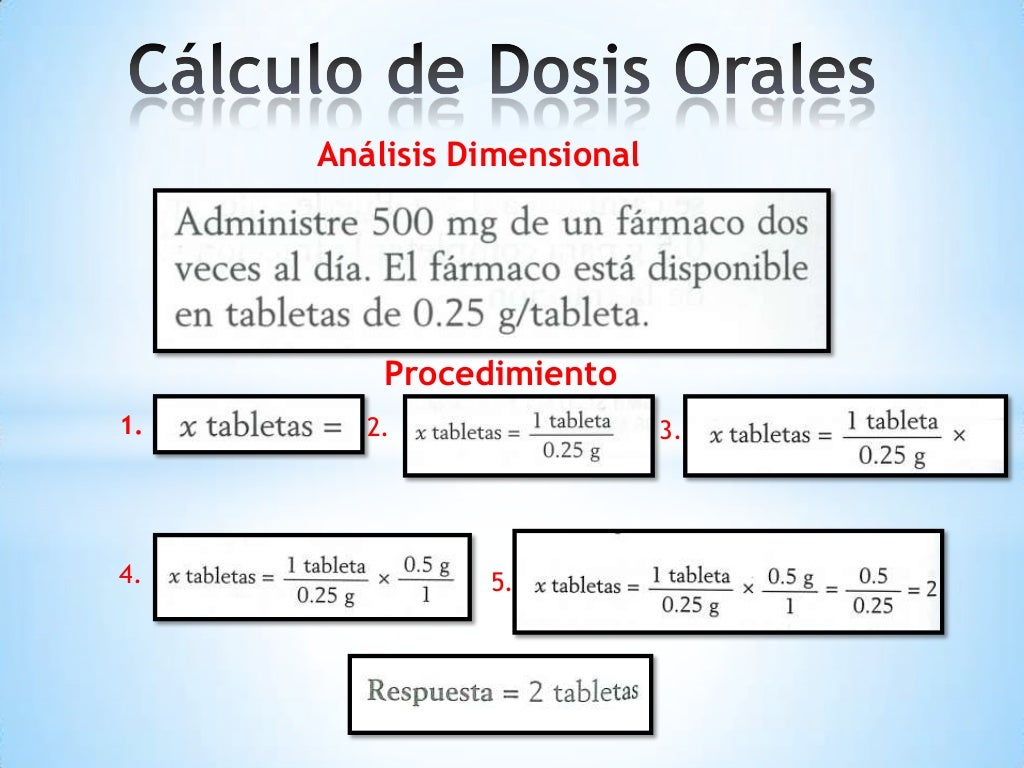 Etiquetas y cálculo de dosis mat101 3