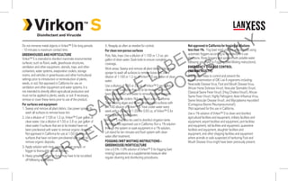 Etiqueta virkon s | PDF