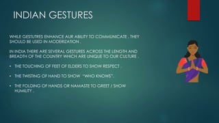 Etiquette and conversational skills | PPTX