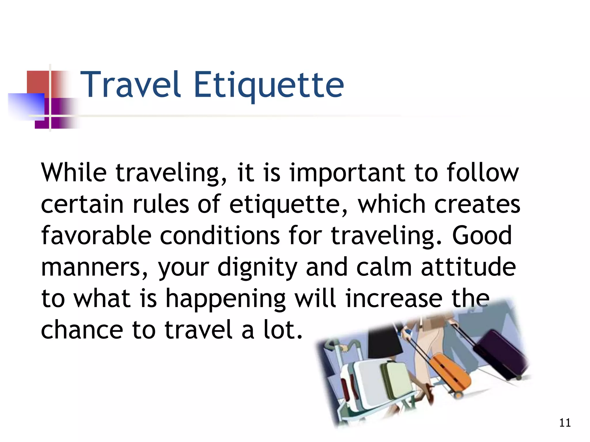 Etiquette and manners of behavior | PPTX