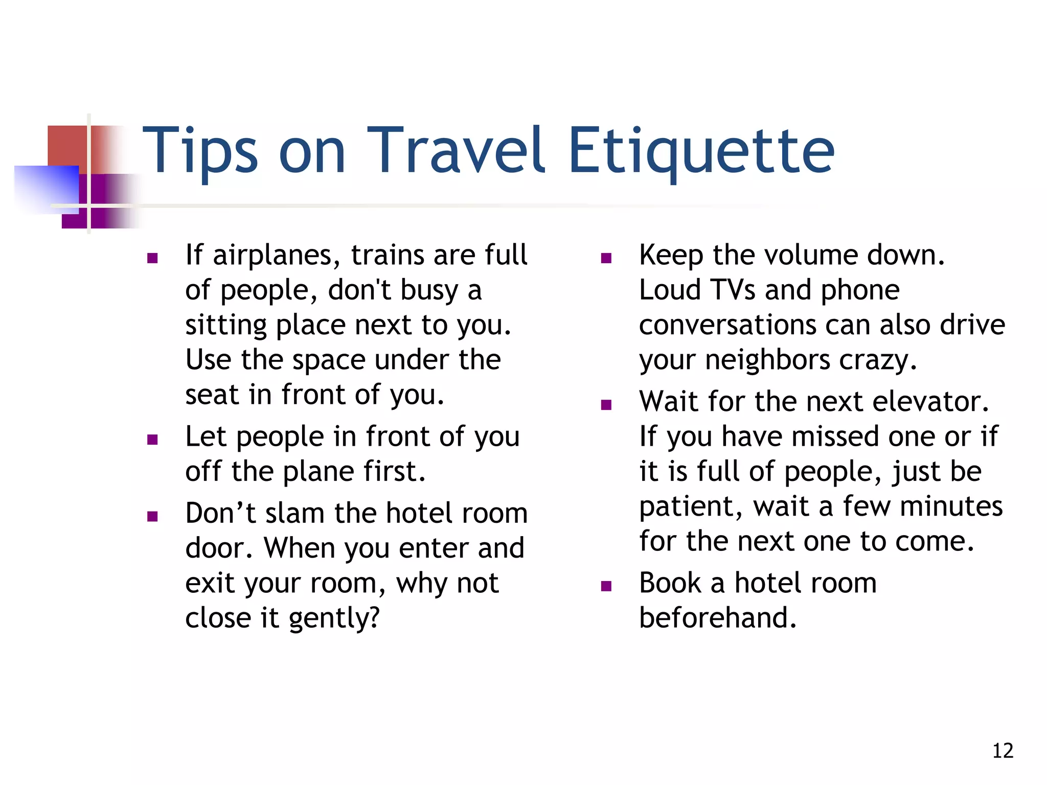 Etiquette and manners of behavior | PPTX