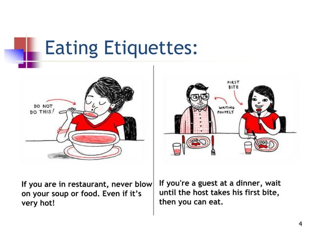 Etiquette and manners of behavior | PPTX | Travel Preparation and ...