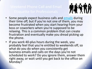 Etiquette ch 2 p1 | PPT