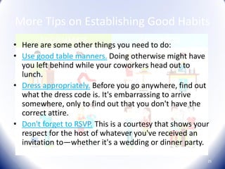 Etiquette ch 2 p1 | PDF