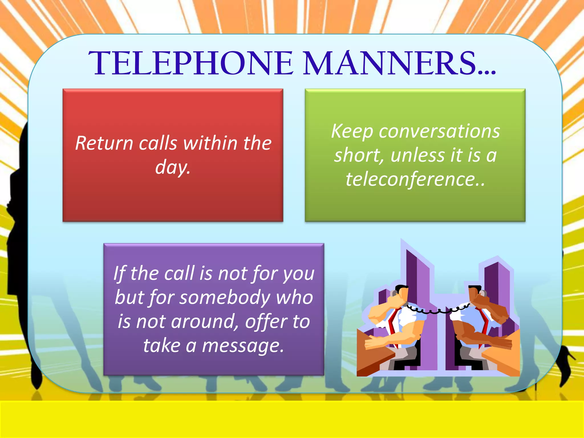 Four components of Etiquette | PPTX