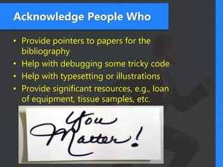 Etiquette in research and scientific publishing | PPT