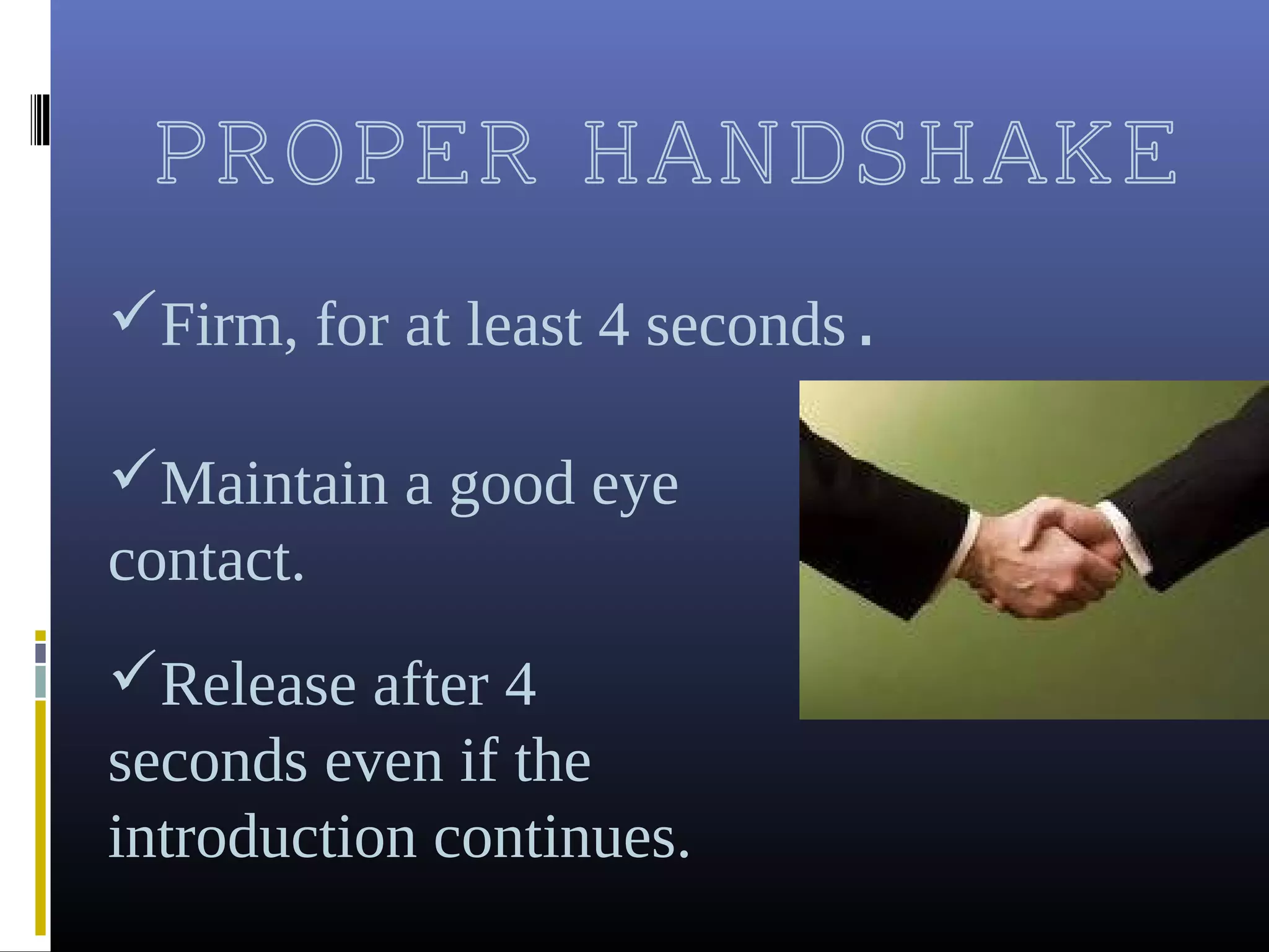 Etiquette(non verbal communication) - recipe for success | PDF