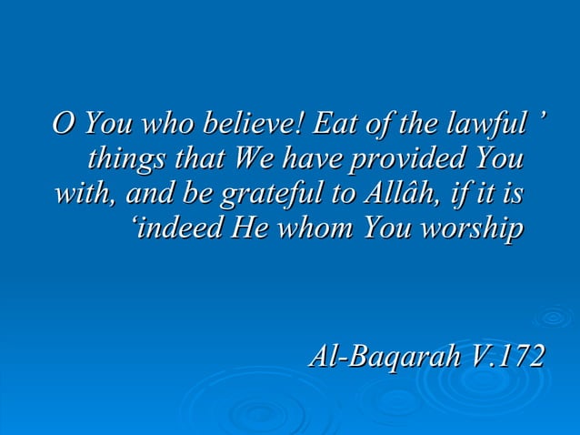 Etiquette Of Eating | PPT | Islam | Religion & Spirituality