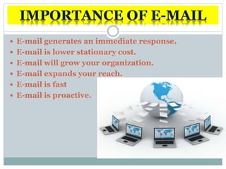 email in our daily life | PPT