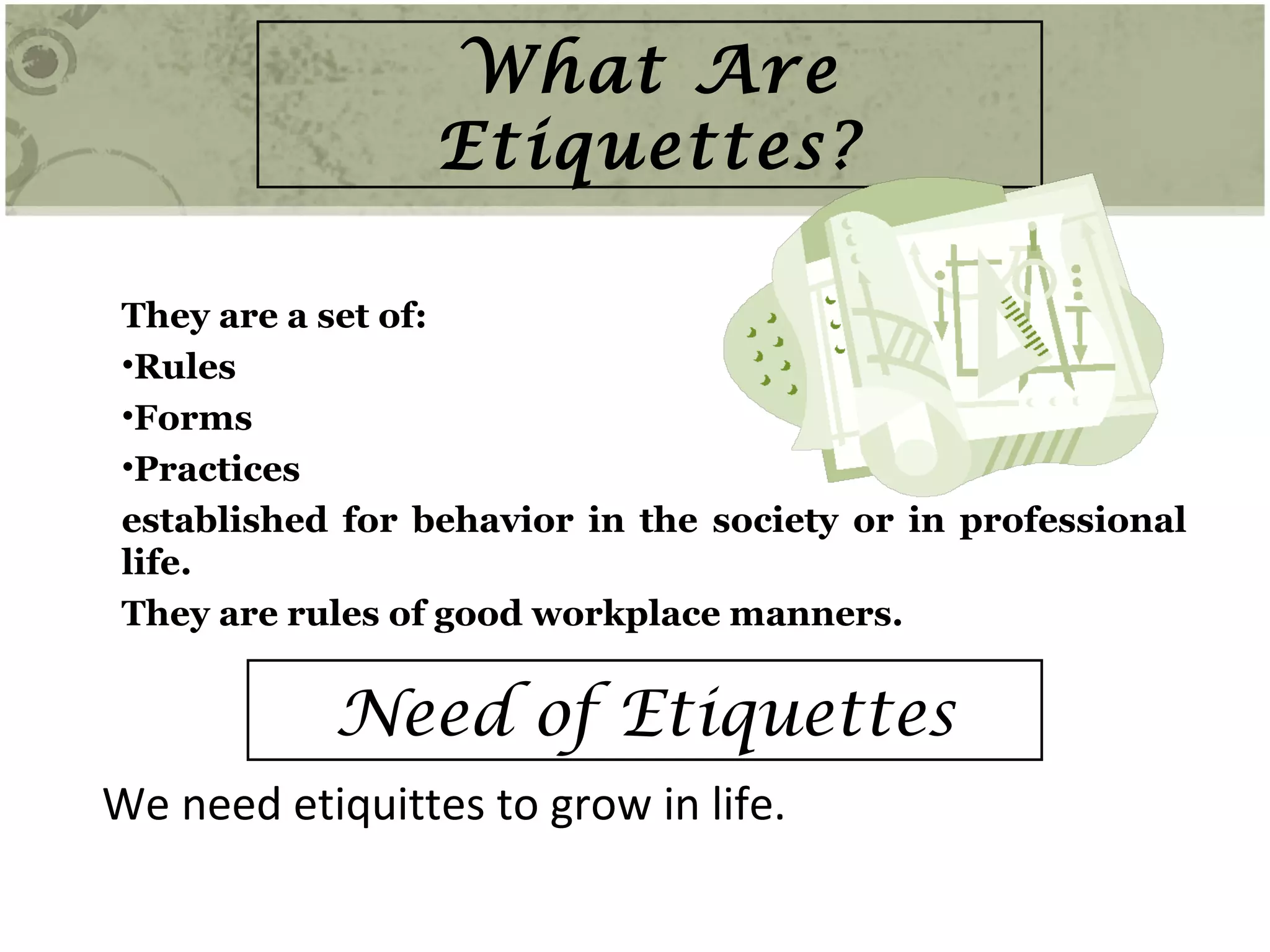 Etiquettes | PPT