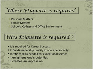 Etiquettes | PPT