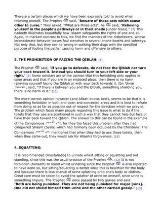 Etiquettes of using toilet | PDF