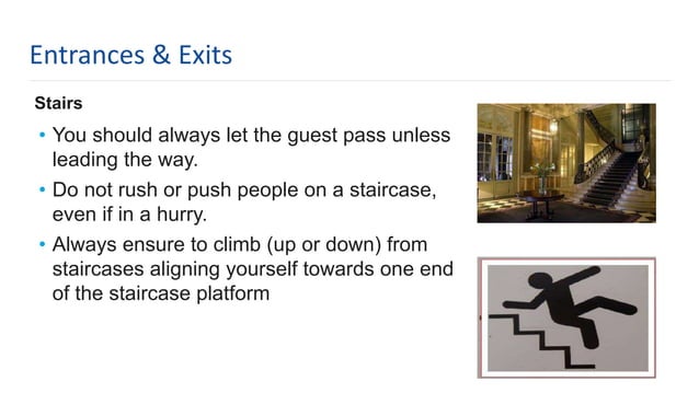 Etiquettes, Courtesies & Mannerisms of a Hotel Professional | PPTX