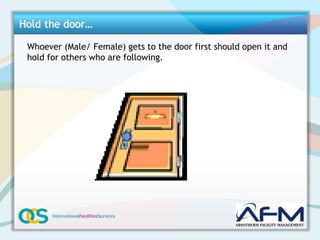 Etiquettes & Manners for Facility Management Industry | PPT