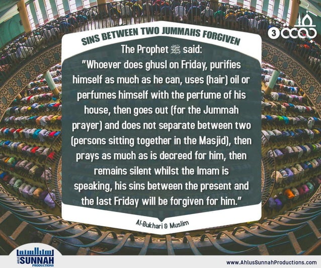 Etiquettes of jummah prayer | PDF