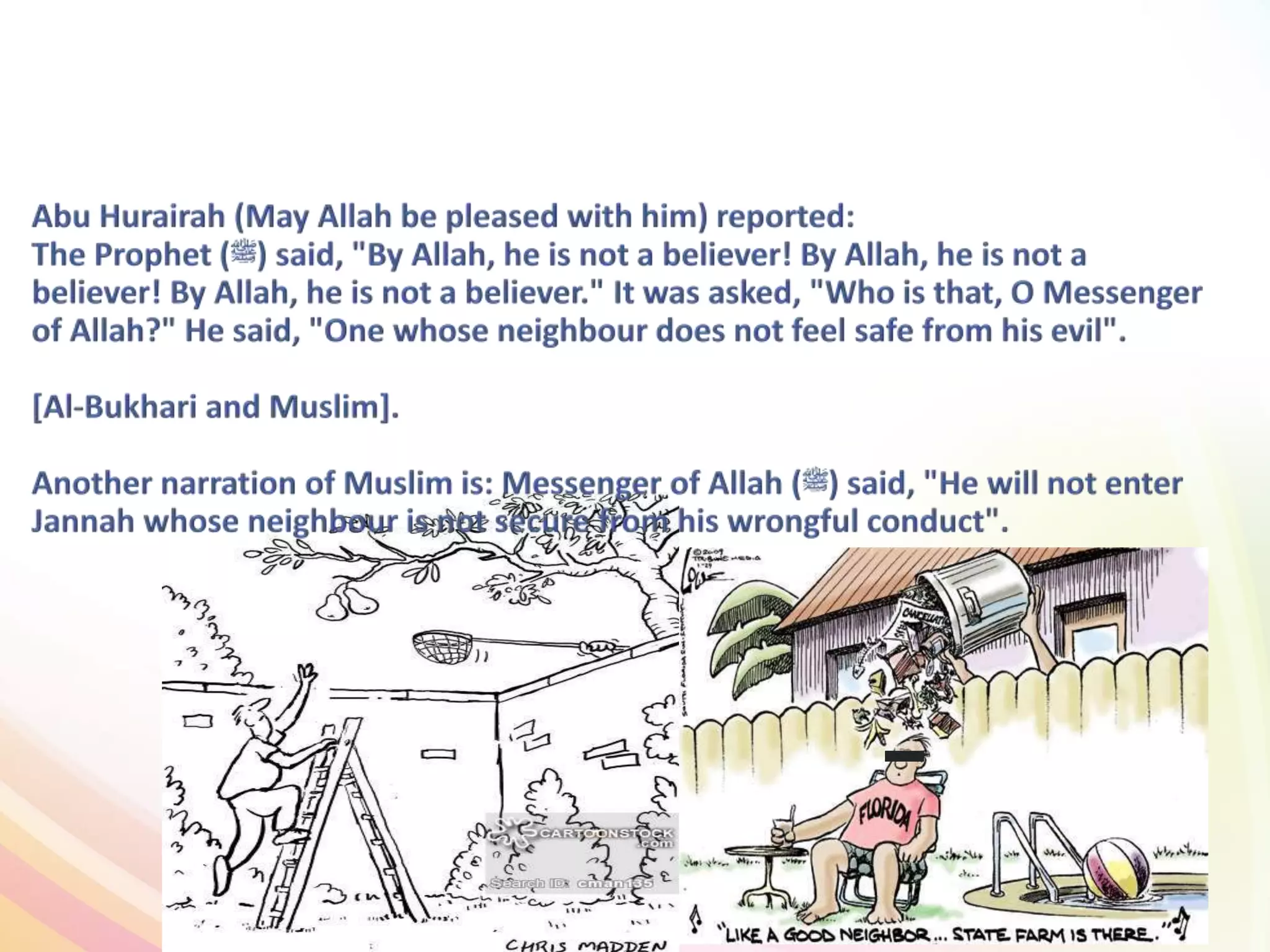Etiquettes with neighbours in Islam | PPTX | Islam | Religion ...
