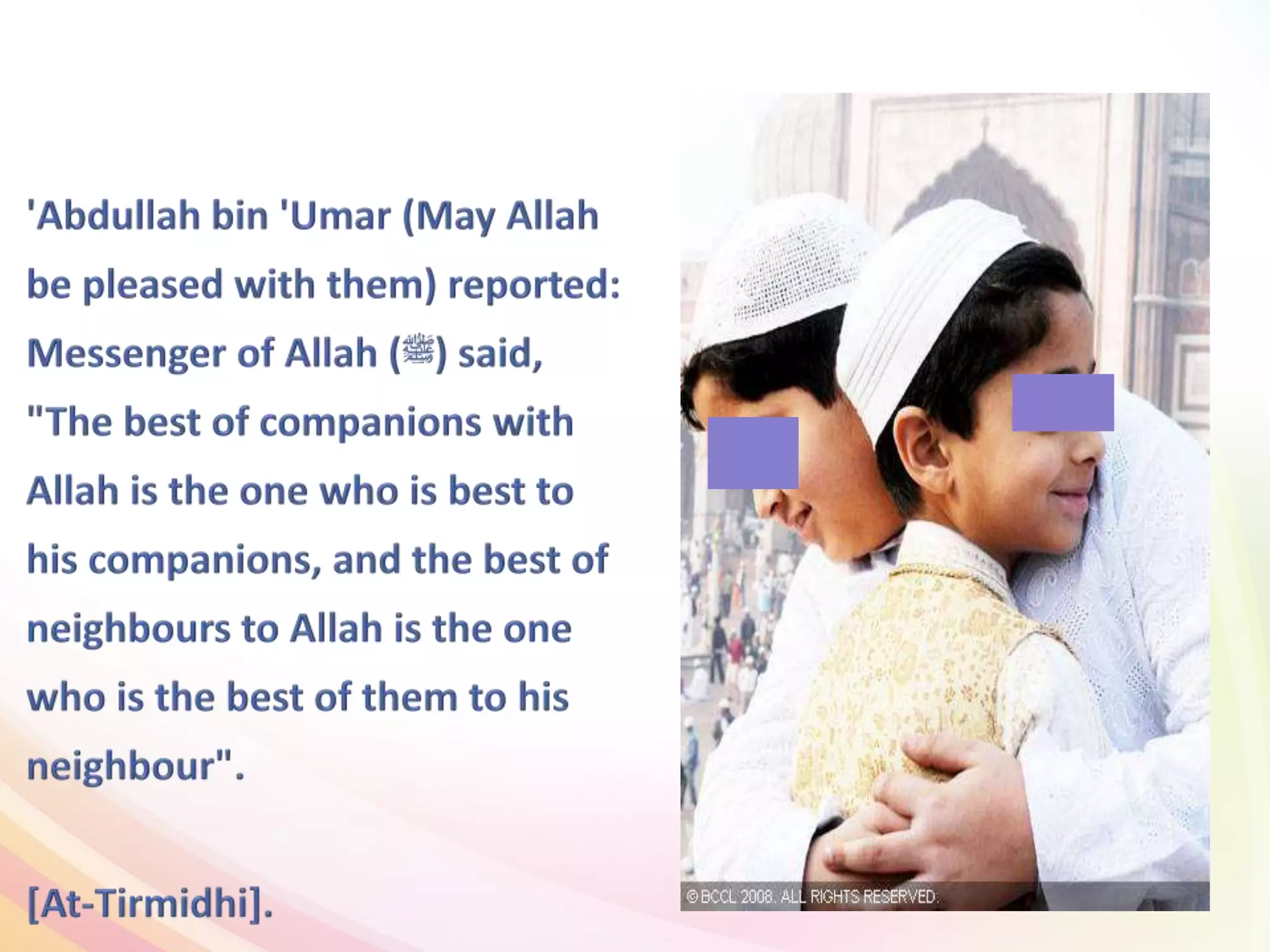 Etiquettes with neighbours in Islam | PPTX | Islam | Religion ...