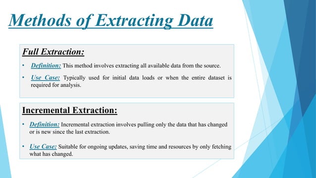 “Extract, Load, Transform,” is another type of data integration process ...