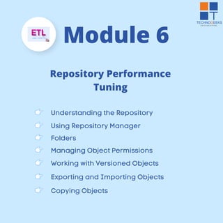 ETL Development Learning path | PDF