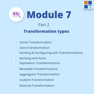 ETL Development Learning path | PDF