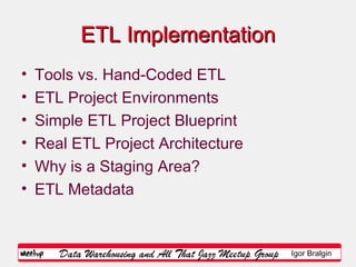 ETL Fundamentals | PPT