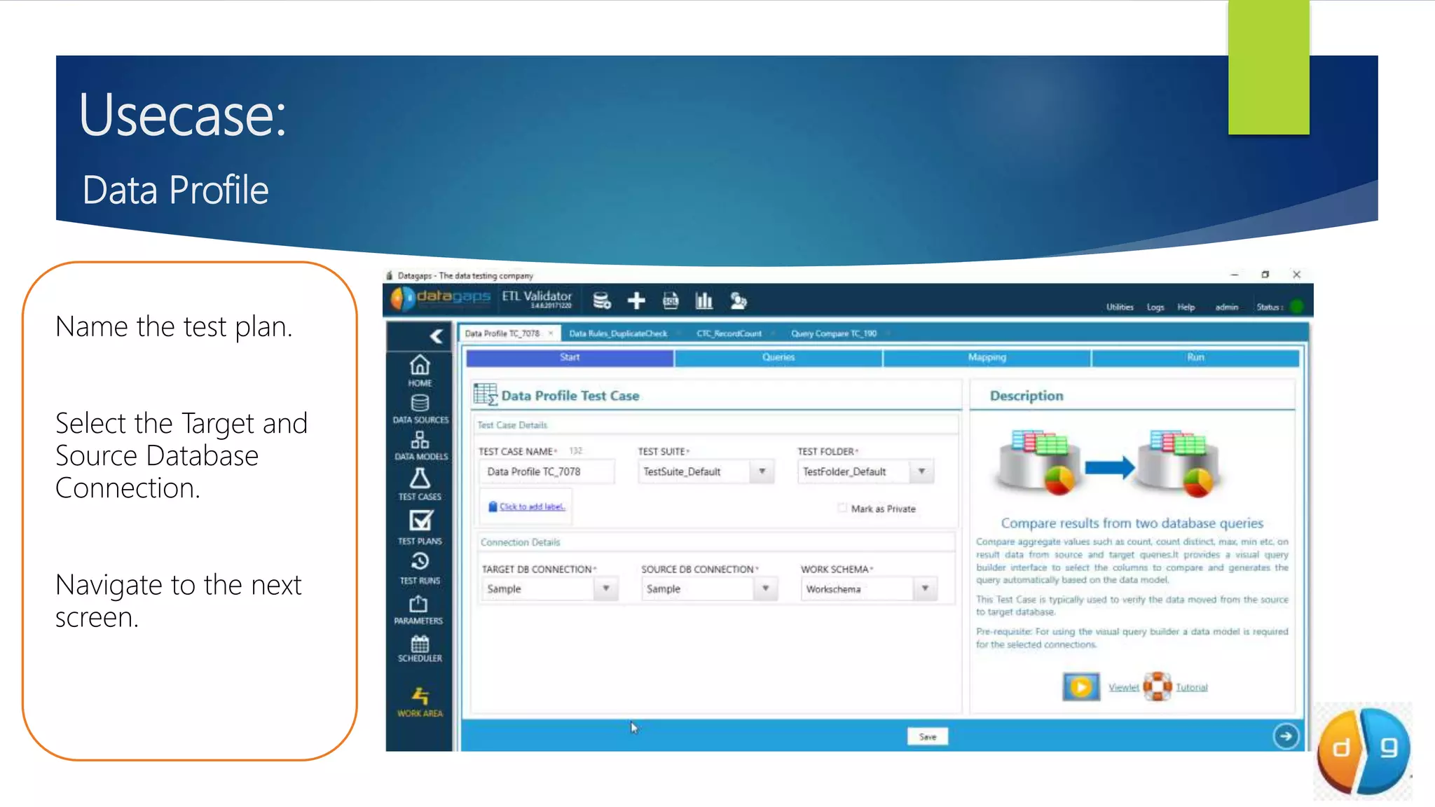 Etl Validator Usecase Data Profiling And Comparison Ppt 7814